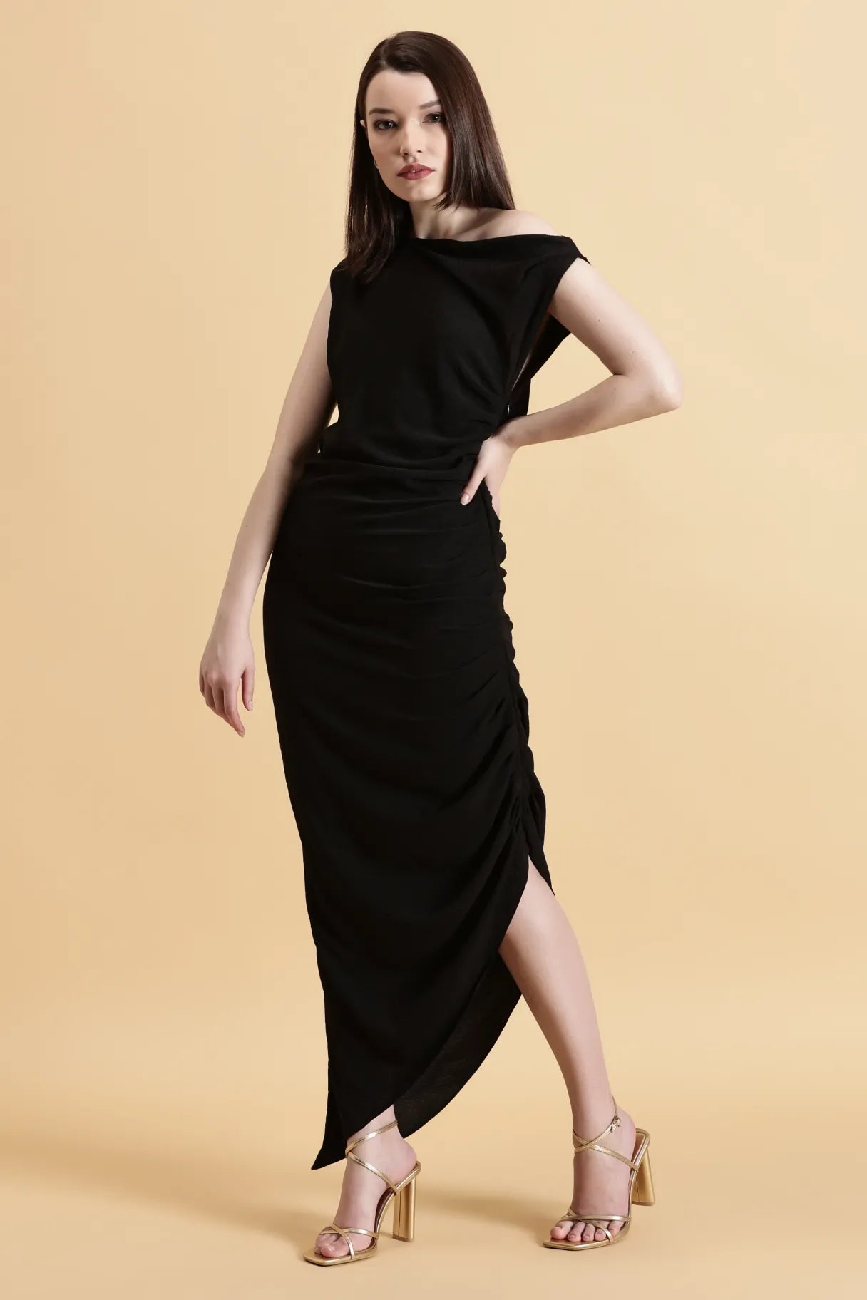 Ebony Chic Dress Best Evening Wear Elegant And Sophisticated Fawn24